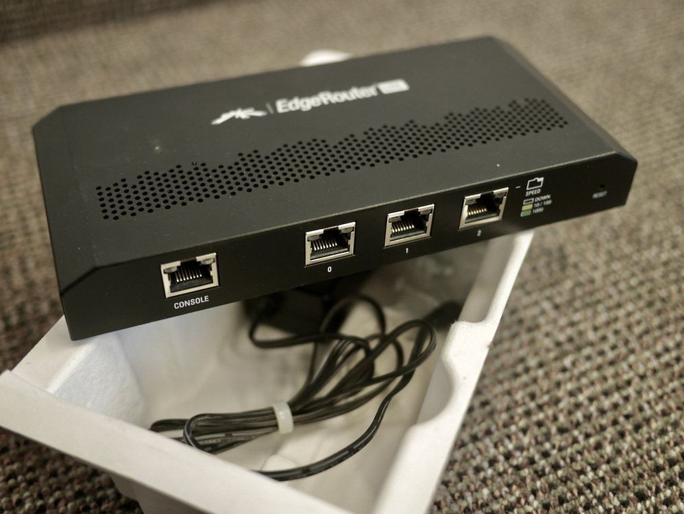 Ubiquiti Edgerouter Lite ERLite-3 (Gebraucht) in Basel für CHF 3 – mit ...