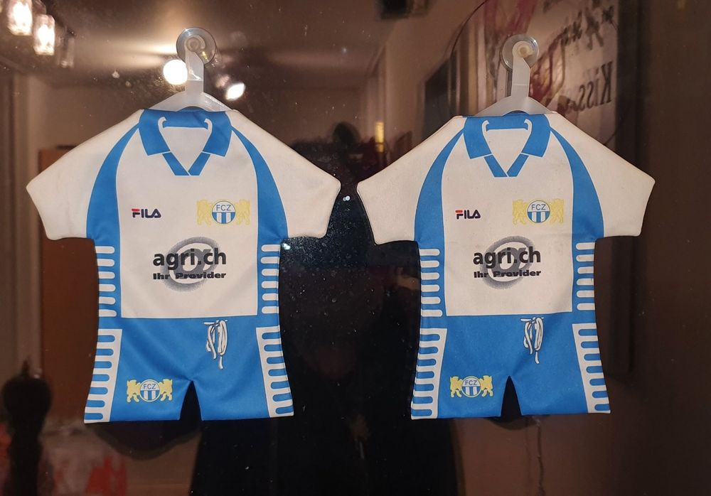 2x FCZ Fussball Fan Wimpel für ins Auto (Gebraucht) in Neerach für CHF ...
