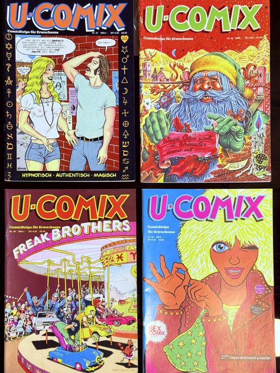 U-Comix Konvolut Kult Comics für Erwachsene (4 Magazine) (Gebraucht) in Zuerich für CHF 20 – mit ...
