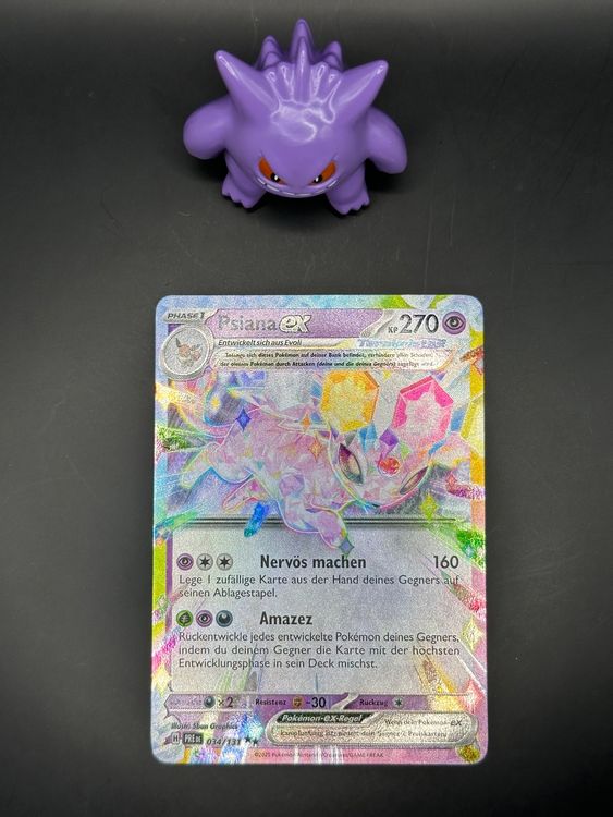 Pokémon Prismatische Entwicklung - Psiana ex PRE 034 DE (Neu (gemäss ...