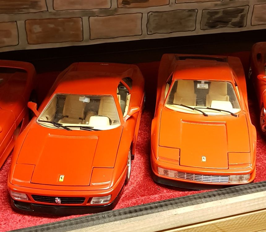 FERRARI-SET, 9 Modelle, 456 GT, 348 tb, 360 Modena, F50 etc. (Gebraucht ...
