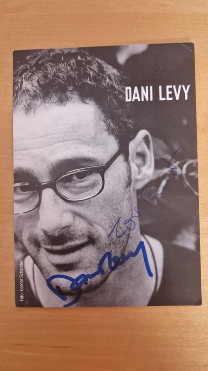 Dani Levy, Original Autogramm auf Foto in s/w (Gebraucht) in Salmsach ...