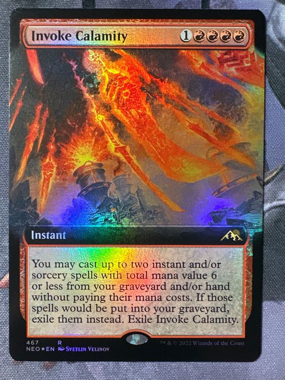 Invoke Calamity FOIL Variant 467 Boosterfrisch (Neu (gemäss ...