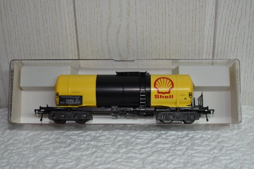 Fleischmann H0, Shell 4-Achser Kesselwagen - Art.Nr. 5471 (Neu (gemäss ...