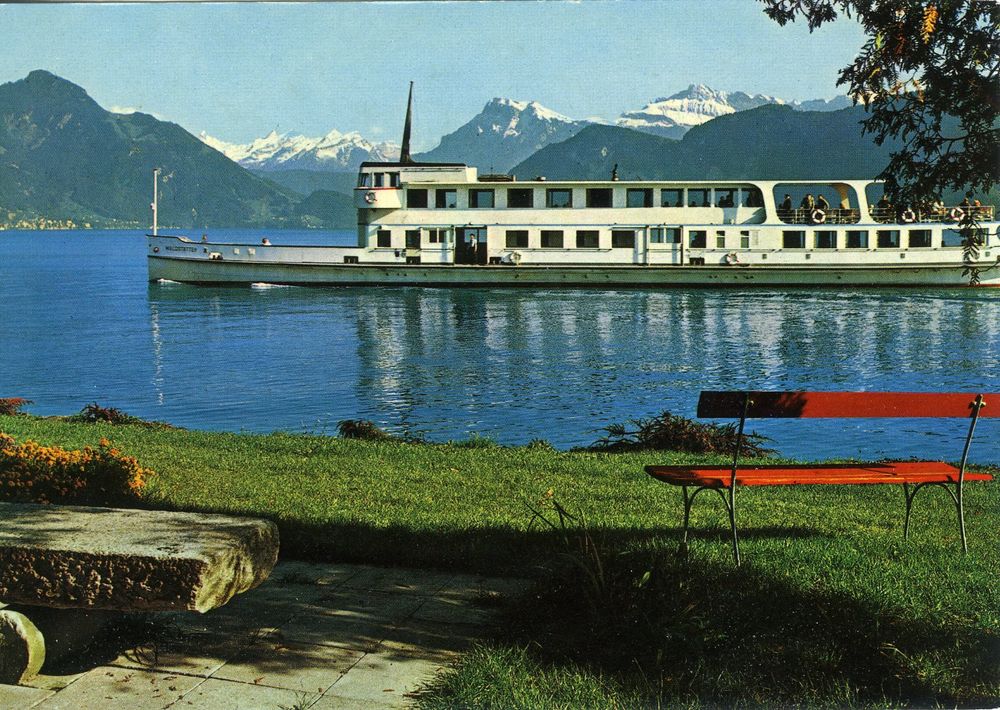 MS Waldstätter, SGV Fahrgastschiff, Vierwaldstättersee (Gebraucht) in ...
