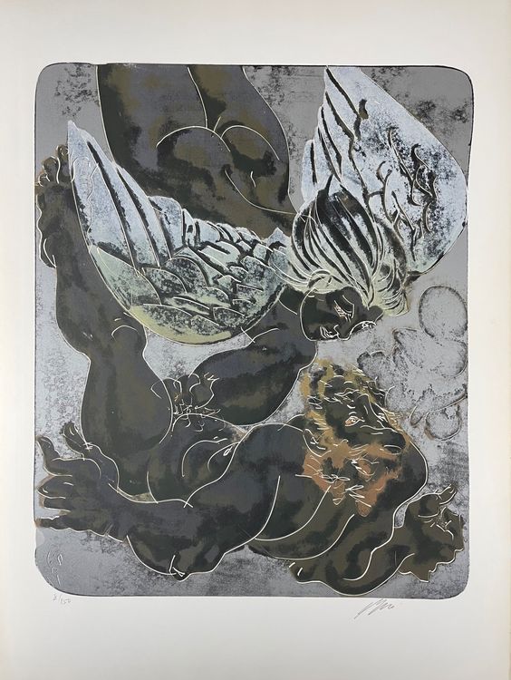 Hans Erni (1909-2015) Lithographie Handsigniert (D'occasion) à Root ...