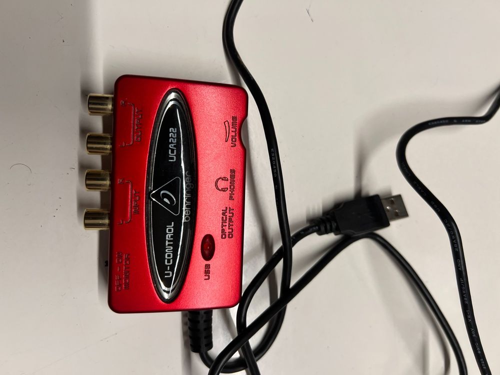 Behringer U-Control UCA222 | Kaufen auf Ricardo