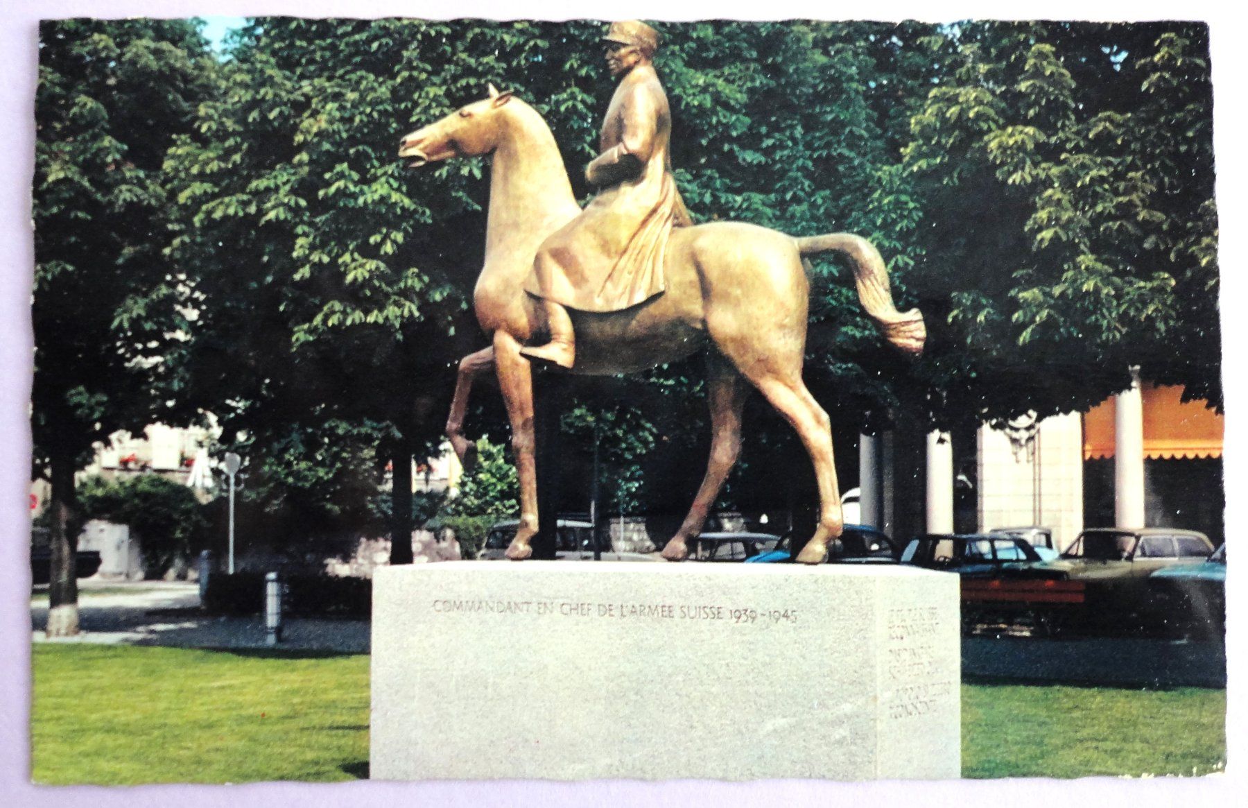 Ouchy-Lausanne, Monument Général Guisan (D'occasion) à Fétigny pour CHF ...