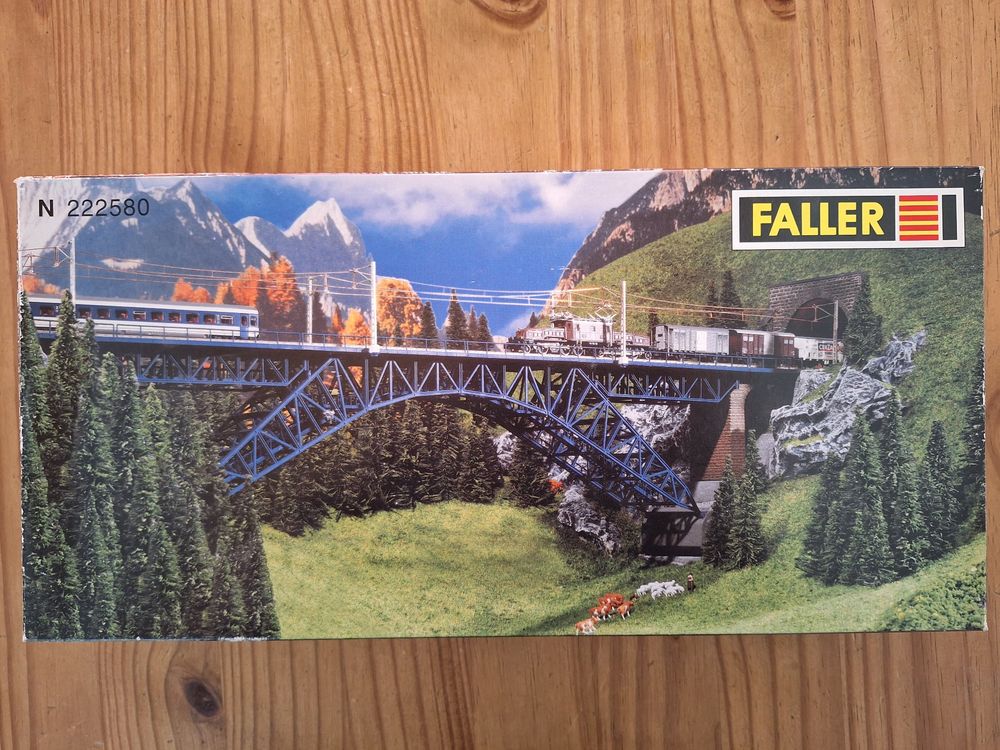 Modellbau Faller 222580 Spur N, Bietschtalbrücke 2-gleisig | Kaufen auf ...