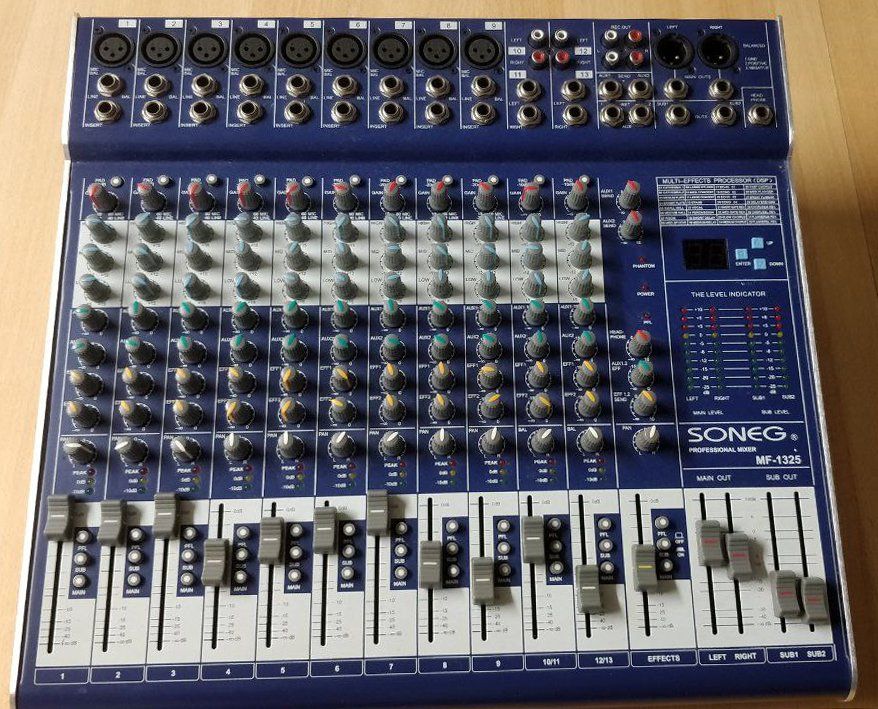 SONEG Mischpult MF 1325 | Kaufen auf Ricardo