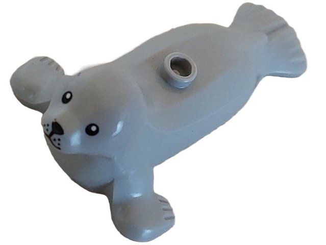 LEGO 3380pb01 Seal with Stud on Back with Black Eyes (Neu (gemäss ...