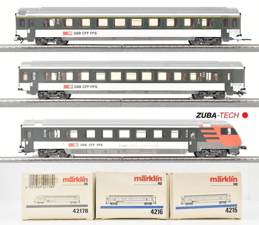 Märklin 3x EW IV Personenwagen der SBB H0 WS mit OVP | Kaufen auf Ricardo
