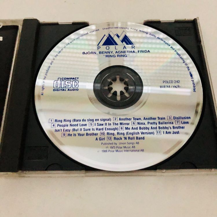 ABBA 1st Ring Ring Original Polar Music Sweden CD (Gebraucht) in ...