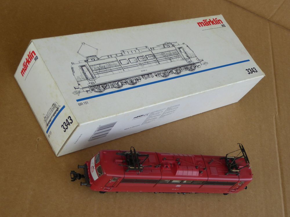 DB Lokomotive BR 151 021-3, HO Märklin 3449 (Neu und originalverpackt) in Kriens für CHF 100 ...