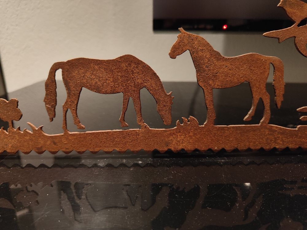 Säge Deko Pferdemotiv | Kaufen auf Ricardo