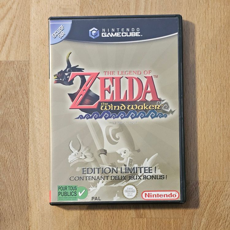 Jeu GameCube - Zelda Windwaker Limited Edition 2002 - Rare | Kaufen auf ...