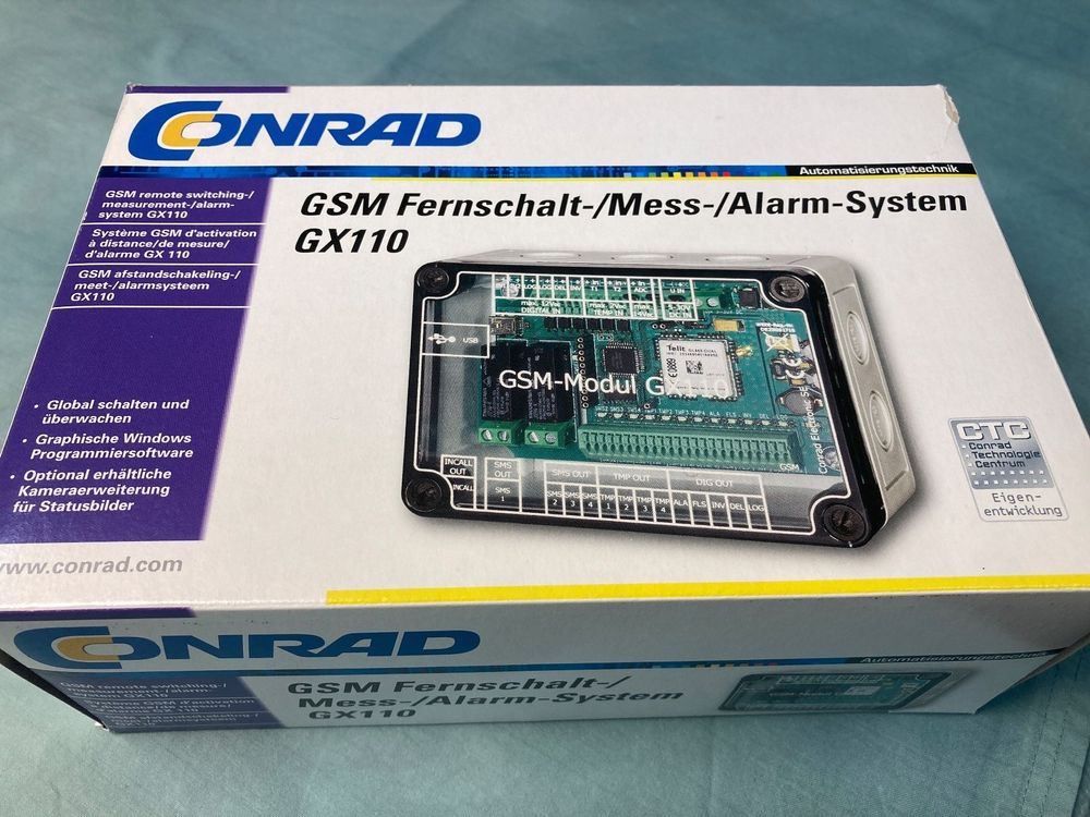 GSM GX 110 Alarm und Fernschaltmodul | Kaufen auf Ricardo