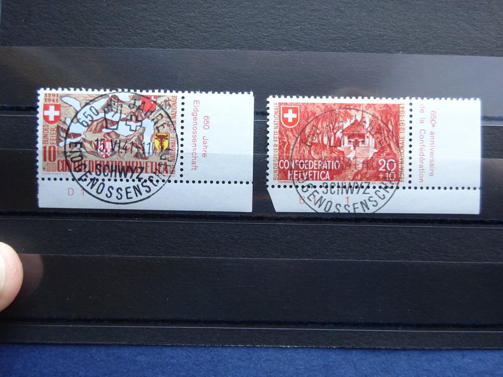 1941 Pro Patria B12 & B13 ET-Voll & Gummi** SBK2020 | Kaufen auf Ricardo