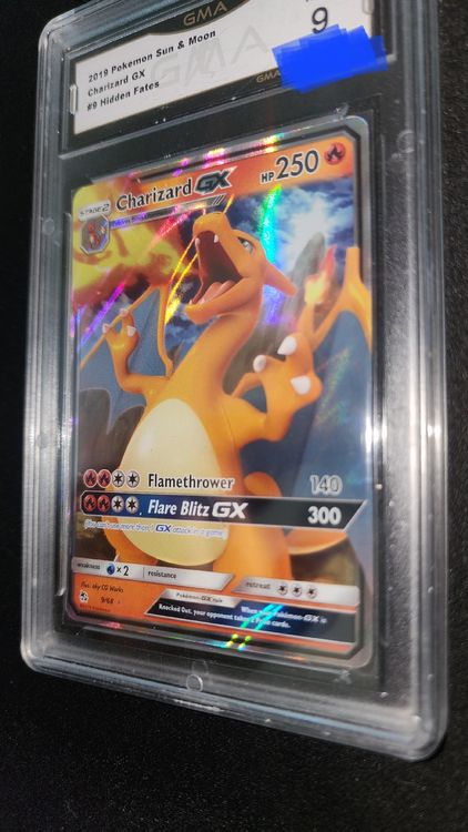 Charizard GX - GMA 9 - Mint - Sun & Moon - Dracaufeu GX (Neu und ...