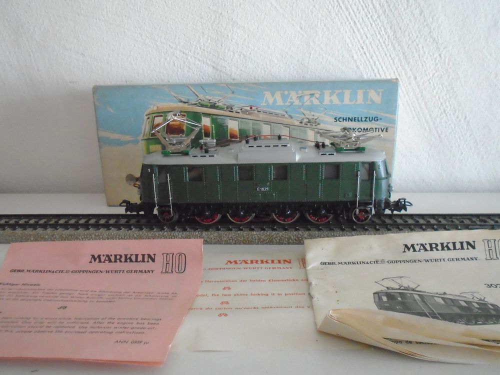 Märklin H0: Elektrolok DB BR E 18 grün, 3024, mit OVP | Kaufen auf Ricardo