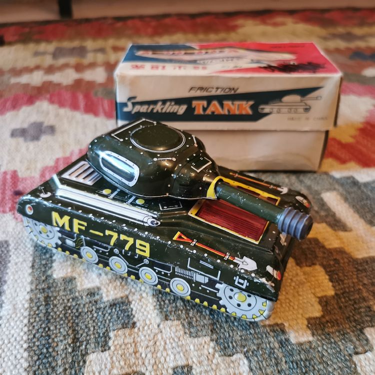 Sparkling Tank MF-779 Friction Ancien Vintage Tin Toys | Kaufen auf Ricardo