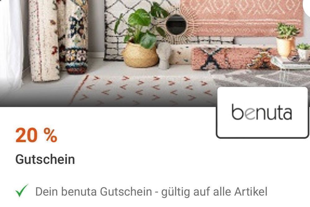 Erstaunlich Benuta Rabatt Code Fotos
