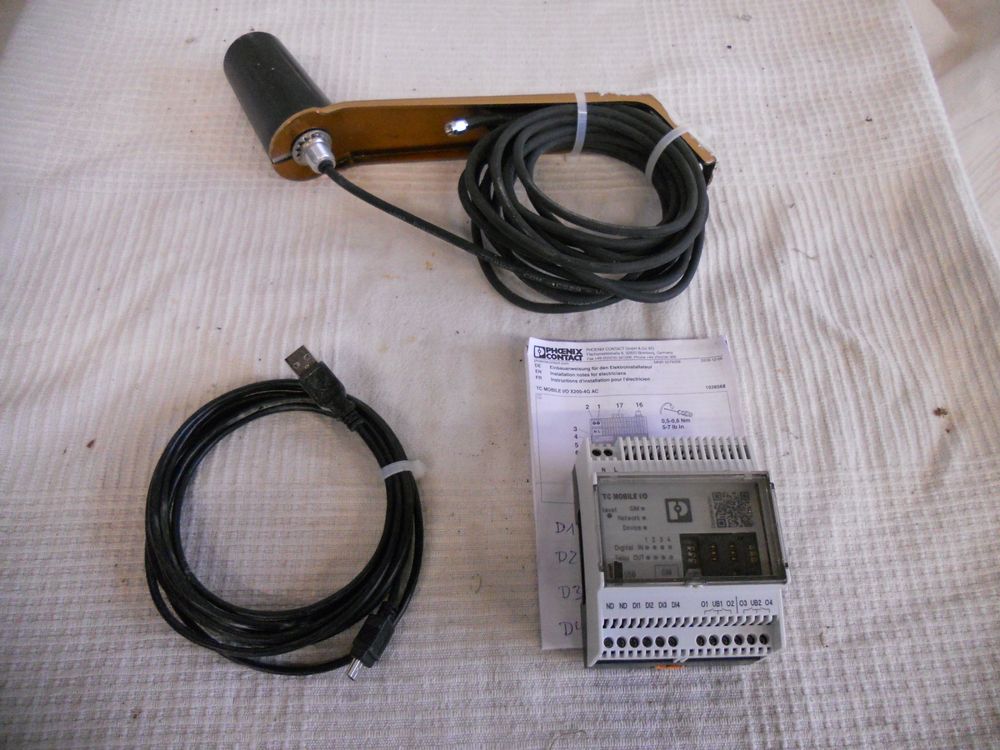 GSM - Schaltmodul TC Mobile X200-4G AC Phoenix Contact 8Kana (Gebraucht ...