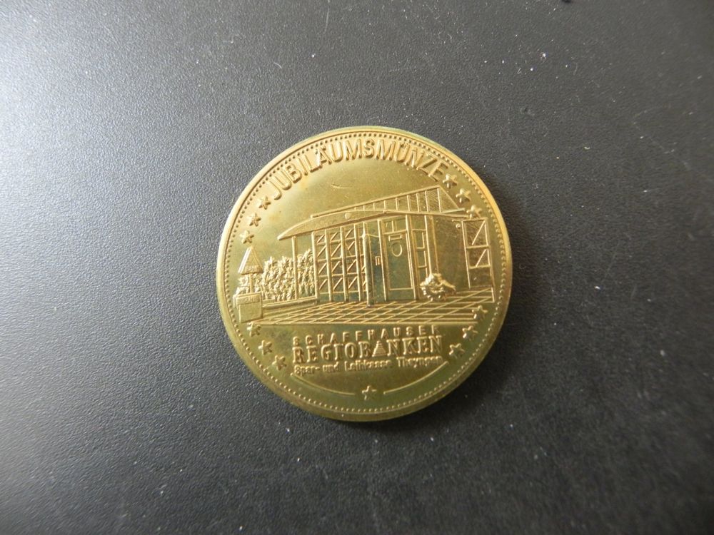 Medaille 100 Jahre Sparkasse Thayngen 1995 (Gebraucht) in Biel/Bienne für CHF 1 – mit Lieferung ...