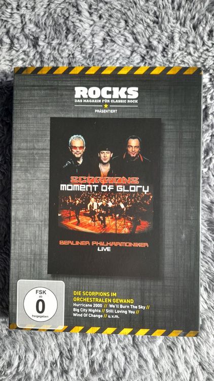 SCORPIONS MOMENT OF GLORY BERLINER PHILHARMONIKER LIVE DVD | Kaufen auf Ricardo