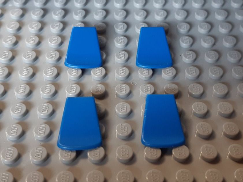 LEGO Castle - 4x Umhang - Cape - blue - 4524 (Set 3) | Kaufen auf Ricardo