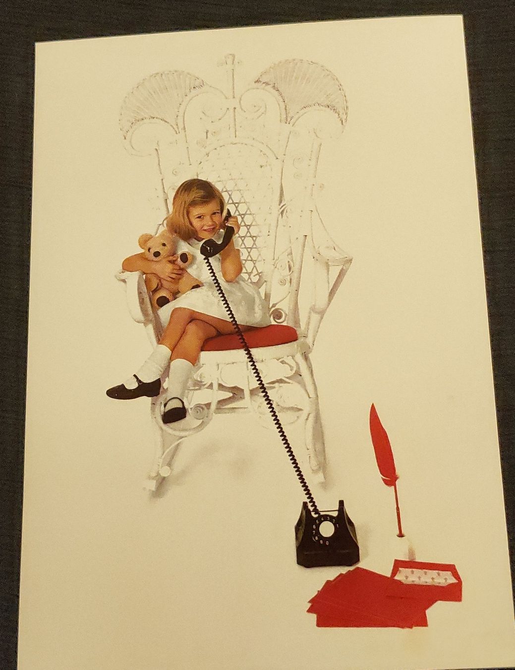 Vintage Postkarte 1960- : Wir haben ein Telefon (Neu (gemäss ...