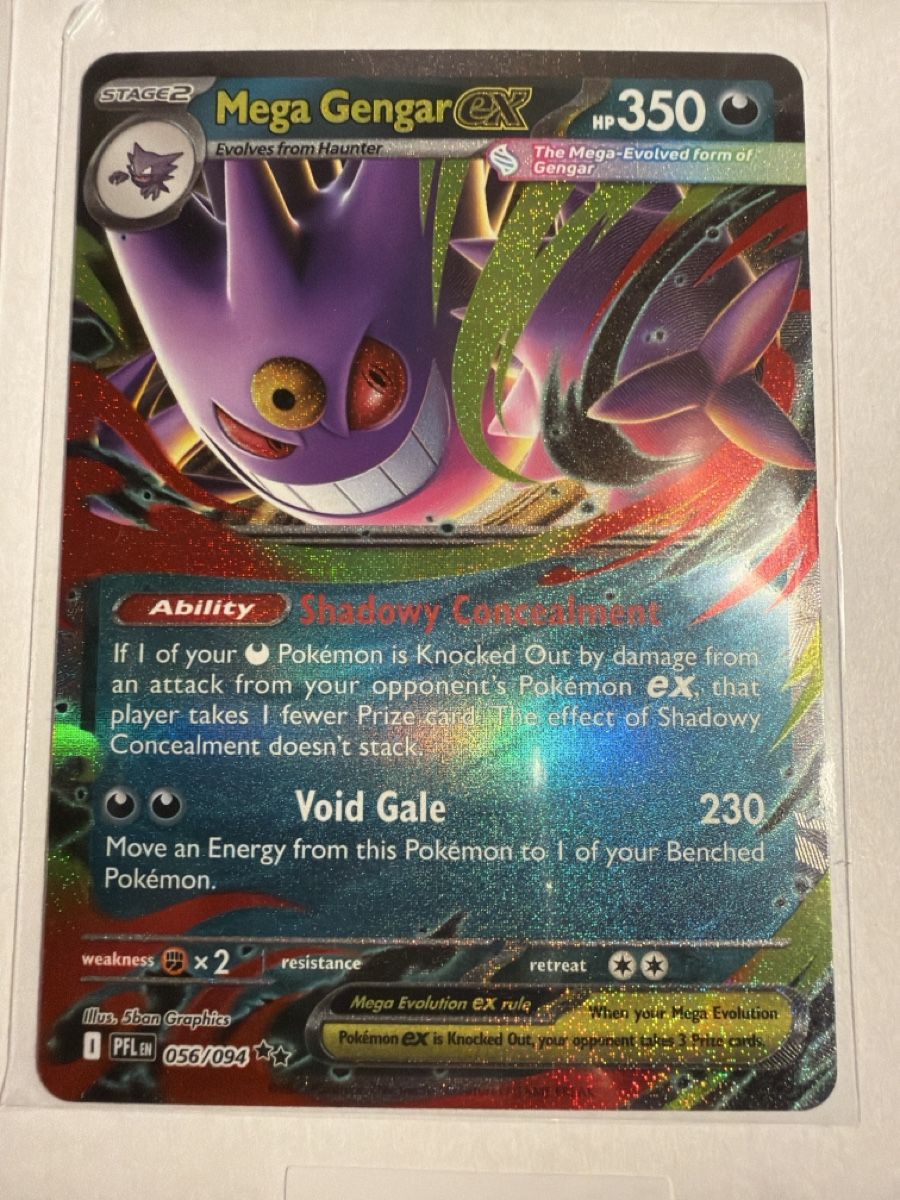 Mega Gengar EX 056/094 EN (4 x) (Gebraucht) in Conthey für CHF 1 – mit ...