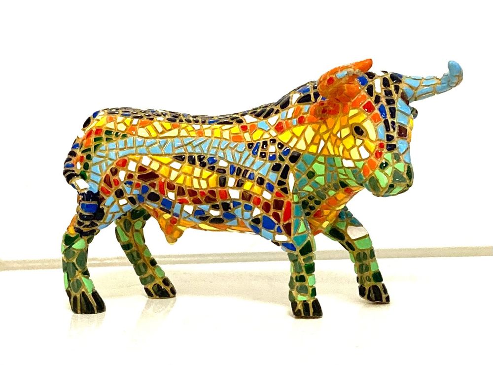 antoni gaudi ars mundi Mosaik Figur Stier Toro | Kaufen auf Ricardo