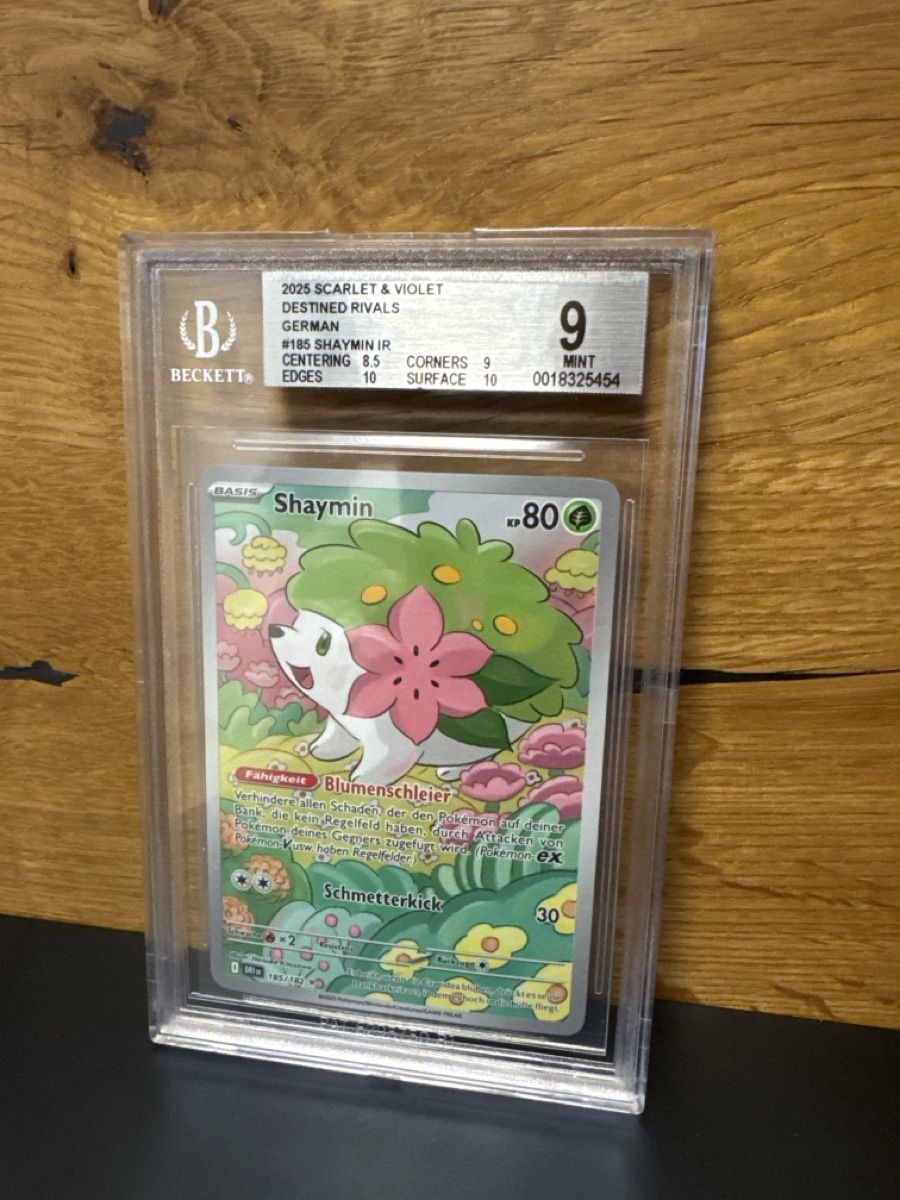 Pokemon Shaymin IR 185 Deutsch BGS 9 Mint Zustand! ab 1.- (Neu (gemäss ...