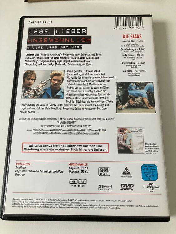 Lebe lieber ungewöhnlich (Dvd) Diaz, McGregor (Gebraucht) in Arbon für ...