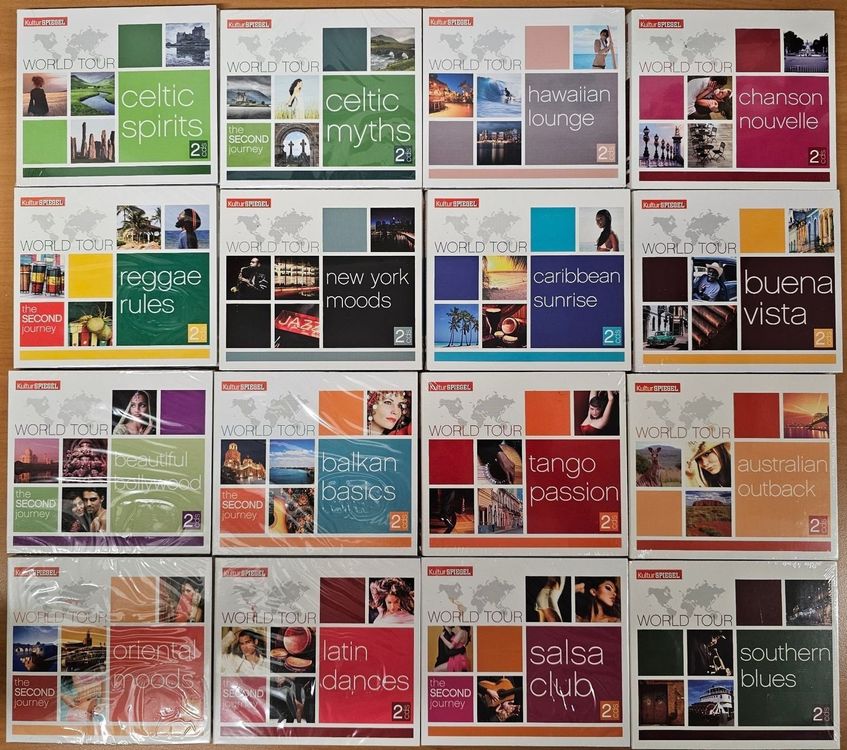 CD Sammlung (16x 2 CDs) - World Music - ORIGINALVERPACKT! (Gebraucht ...