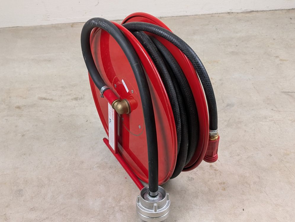 Schlauchrolle 20m Feuerlöschposten Wandhydrant Minimax (14) (Gebraucht ...