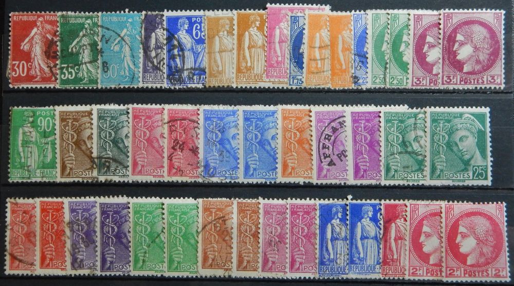 Frankreich ex. Kat. 363-405 */gest. 1937/38 | Kaufen auf Ricardo