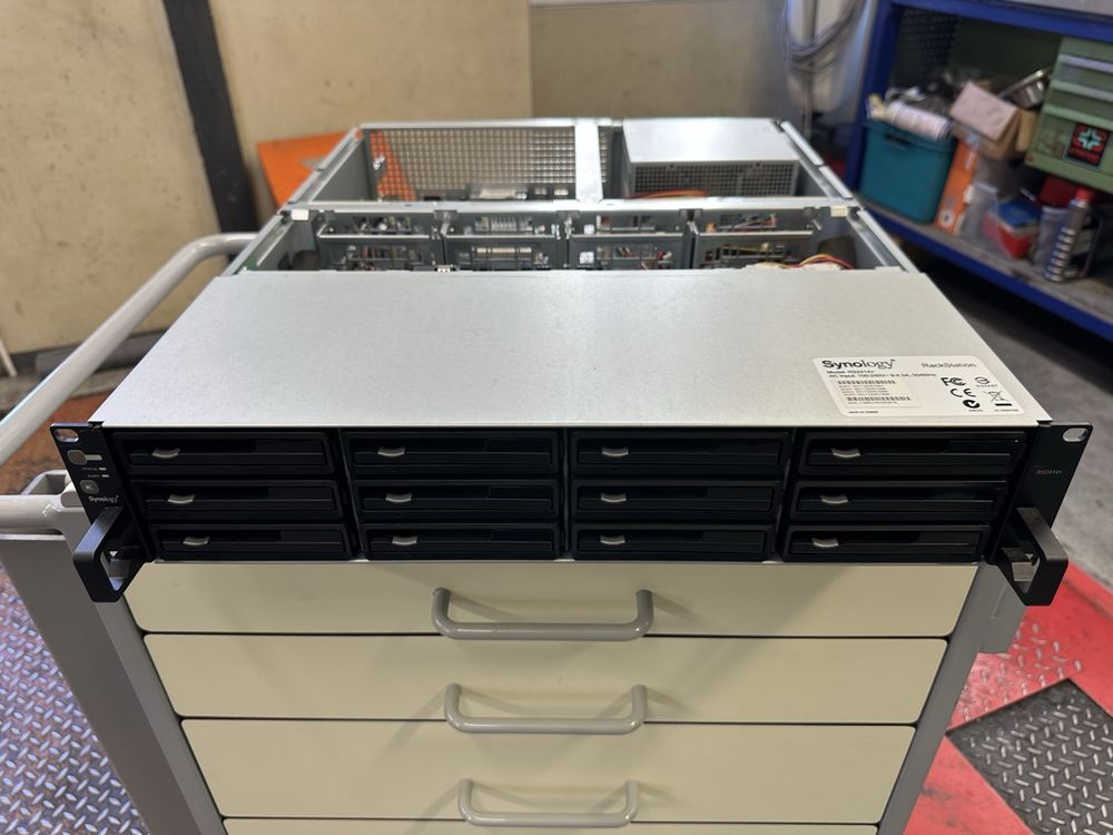 Synology RackStation RS2414+ 12-Bay NAS (Gebraucht) in Untersiggenthal ...