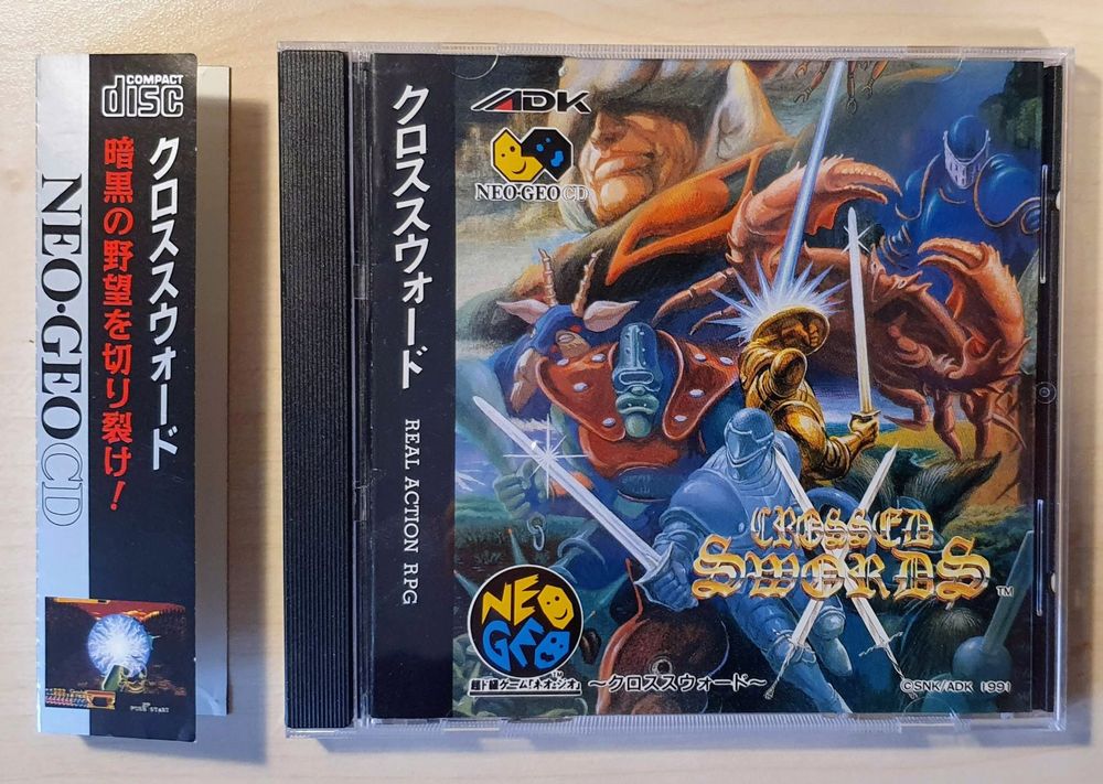 CROSSED SWORDS - Neo Geo CD - Japan - w/Spine | Kaufen auf Ricardo