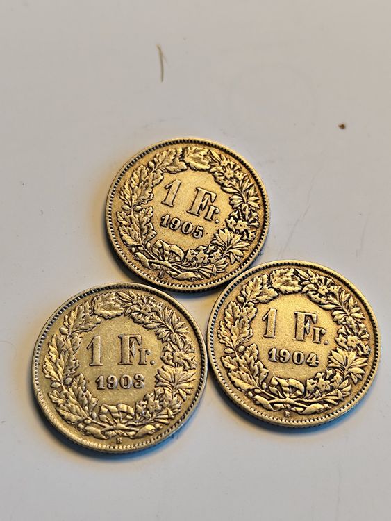 1Fr 1903, 1904, 1905 um ss