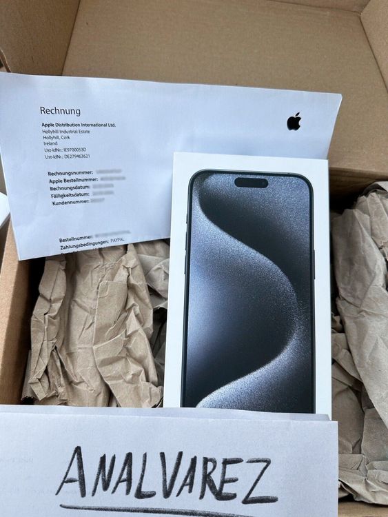 iPhone 15 Pro Max 256gb NEU | Kaufen auf Ricardo
