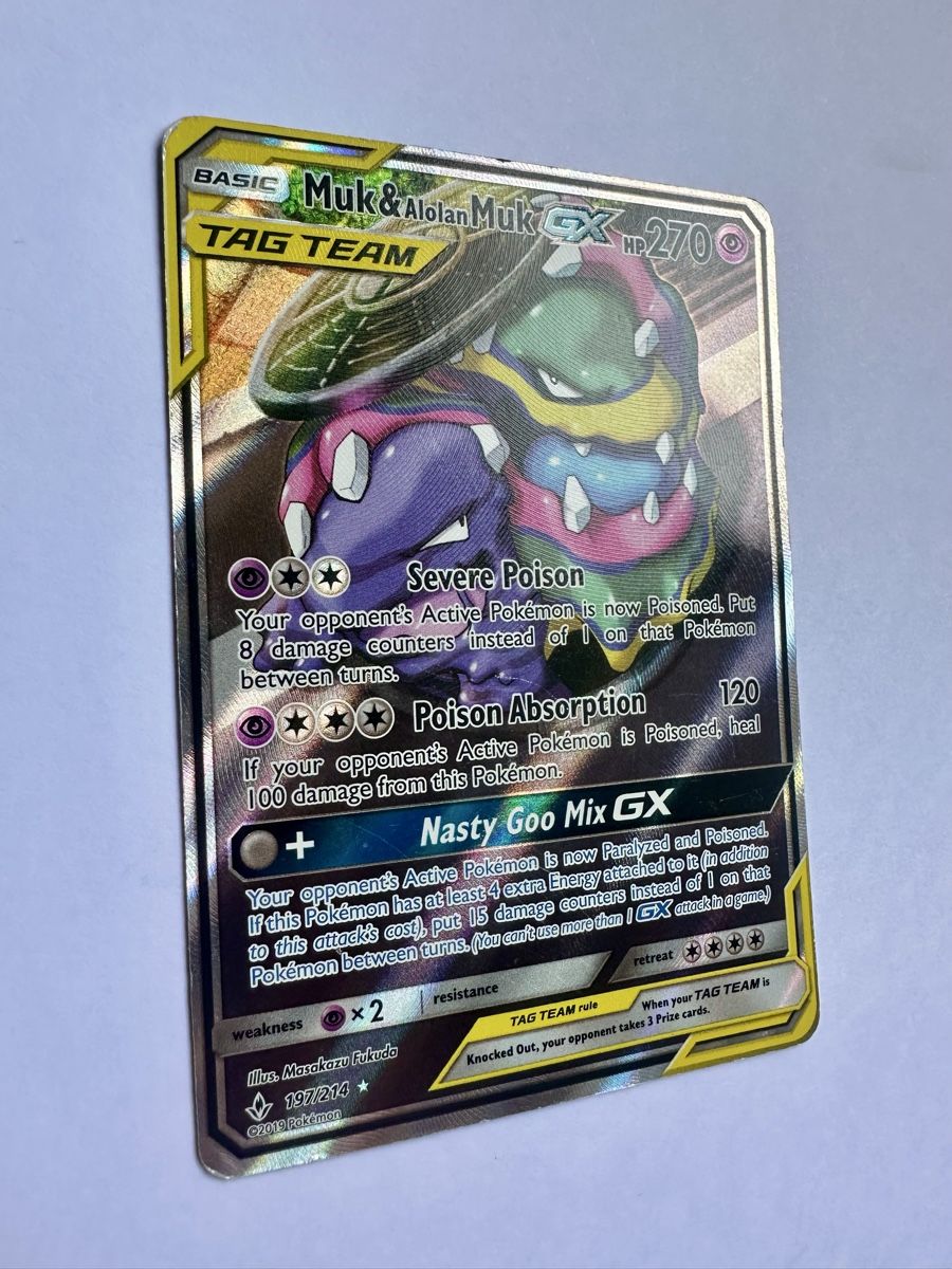 Muk & Alolan Muk GX #197 - Tag Team Unbroken Bonds - Ab 1.- (Gebraucht ...