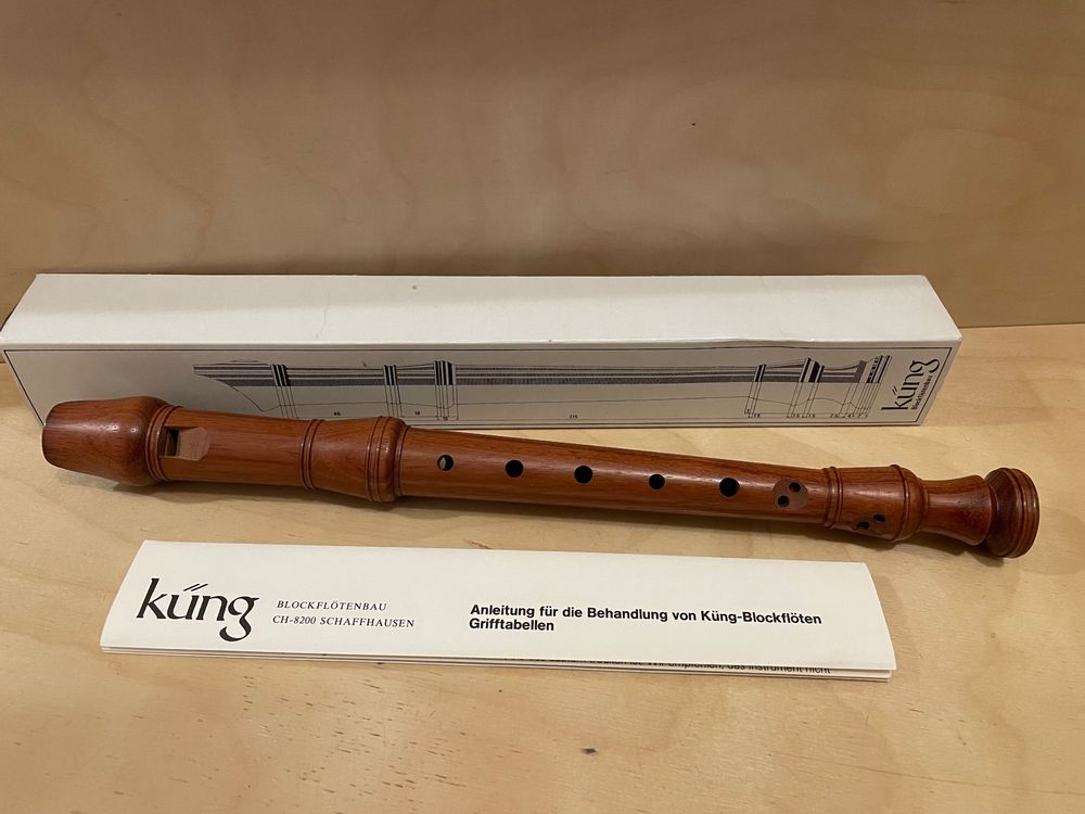 Küng Blockflöte Sopran, neuwertig (Neu (gemäss Beschreibung)) in Uster ...