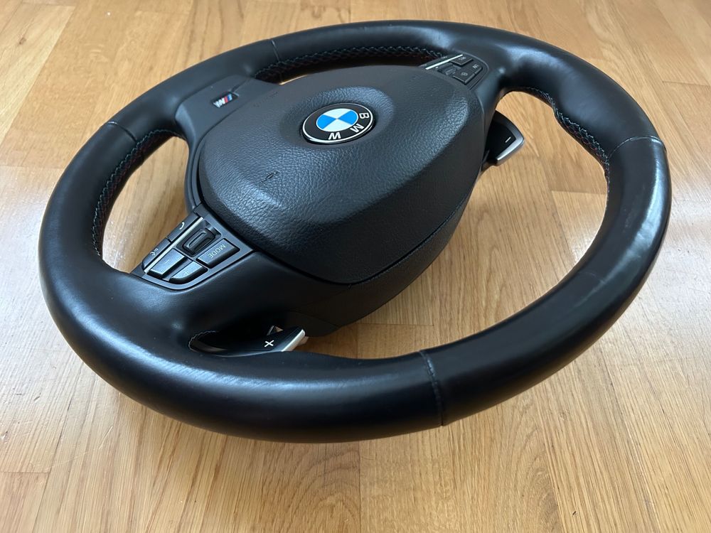 BMW F10 F06 F01 M6 M-Lenkrad Mit Heizung Wippen Top (Gebraucht) in ...