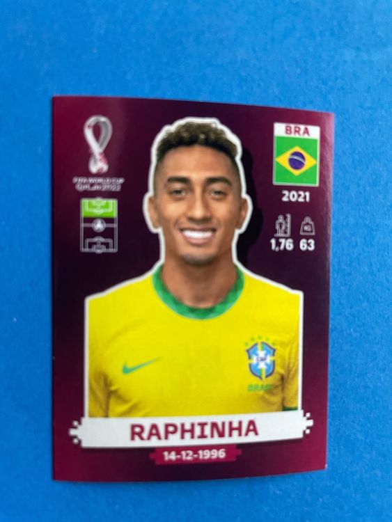 BRA 18 Panini WM 2022 RAPHINHA | Kaufen auf Ricardo