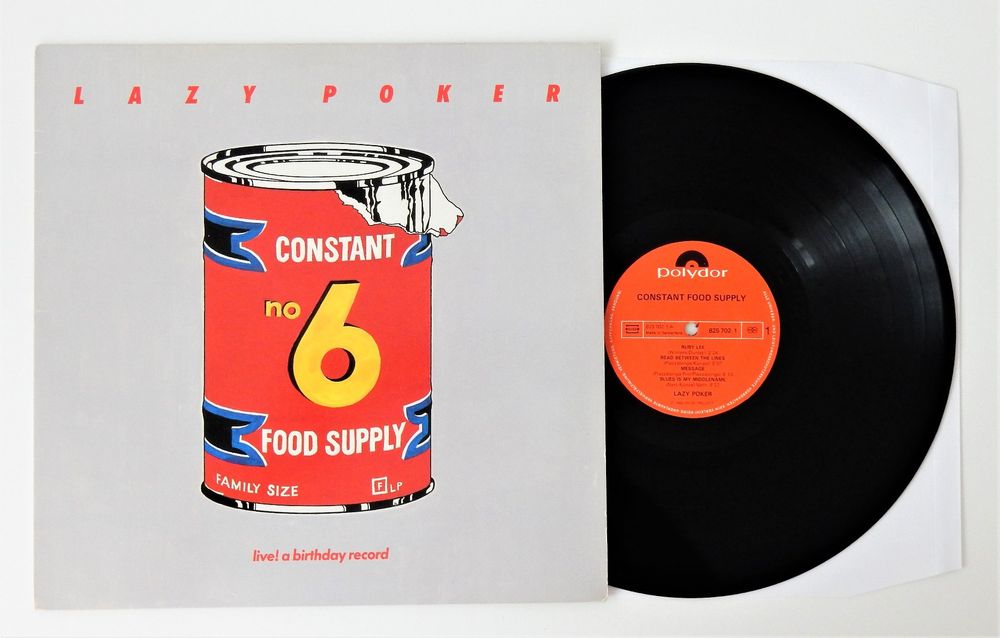 Vinyl / LP Album « Lazy Poker - Constant Food Supply » 1985 (Gebraucht ...