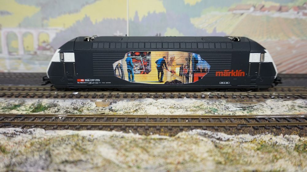WOW: Ab 85.--: "Märklin-Heizerlok" SBB Re 460 - HO/DC (Neu (gemäss ...