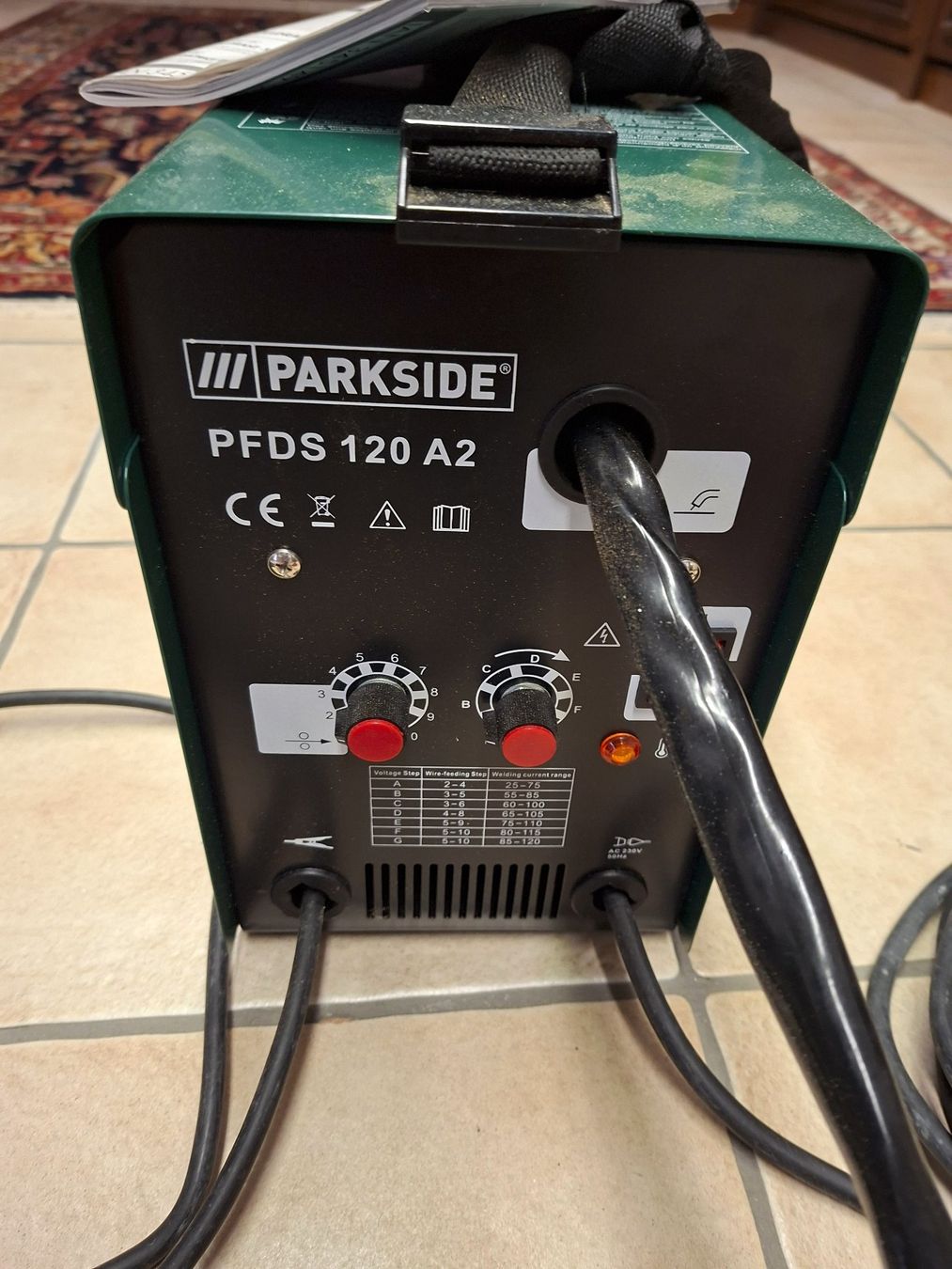 Parkside Fulldraht Schweissgerat