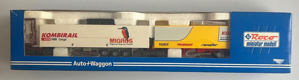 Roco Miniaturmodell 1918 Kombirail Migros (Neu und originalverpackt) in ...